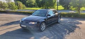 Blue Audi A4 2003 in Tukums, with an engine capacity of 1.90 L and mileage of 427 thousand km for 1300 €, photo 3 on AUTOMOTO.COM.LV