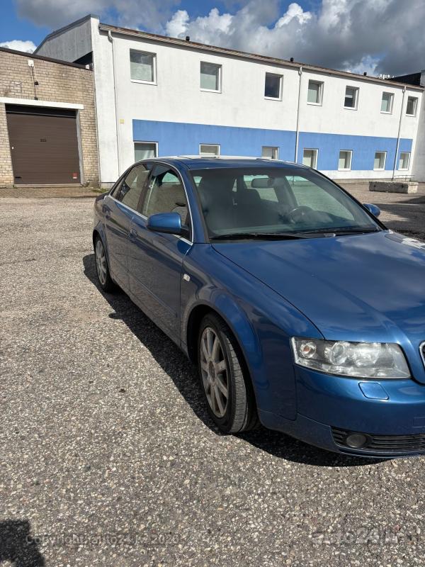 Blue Audi A4 2003 in Tallinn, with an engine capacity of 2.50 L and mileage of 329 thousand km for 950 €, photo 1 on AUTOMOTO.COM.LV