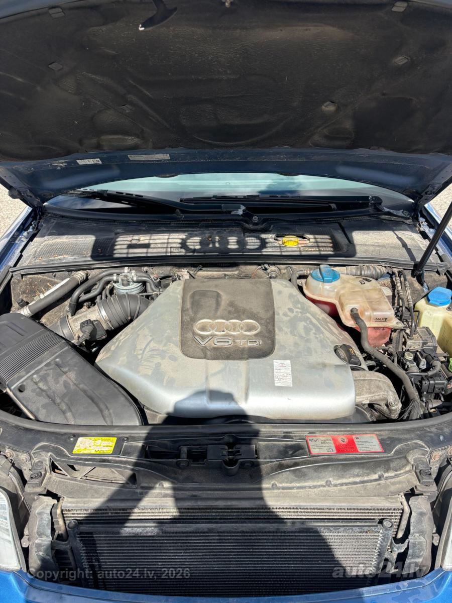 Zils Audi A4 2003 Tallina, ar dzinēja tilpumu 2.50 L un nobraukumu 329 tūkst. km par 950 €, foto 8 vietnē AUTOMOTO.COM.LV