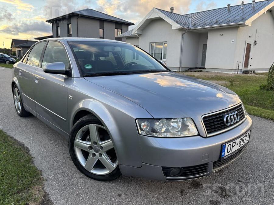 Zils Audi A4 2003 Rīga, ar dzinēja tilpumu 1.90 L un nobraukumu 285 tūkst. km par 3090 €, foto 4 vietnē AUTOMOTO.COM.LV