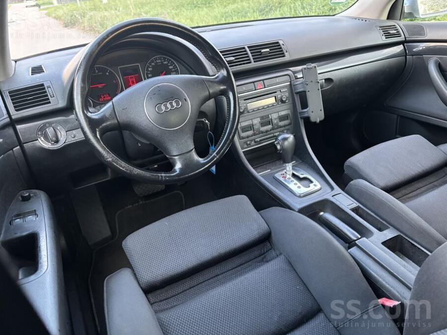 Zils Audi A4 2003 Rīga, ar dzinēja tilpumu 1.90 L un nobraukumu 285 tūkst. km par 3090 €, foto 12 vietnē AUTOMOTO.COM.LV