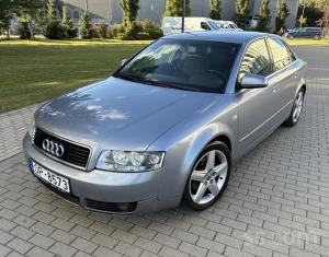 Zils Audi A4 2003 Rīga, ar dzinēja tilpumu 1.90 L un nobraukumu 285 tūkst. km par 2950 €, foto 1 vietnē AUTOMOTO.COM.LV
