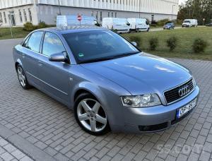 Blue Audi A4 2003 in Riga, with an engine capacity of 1.90 L and mileage of 285 thousand km for 2950 €, photo 3 on AUTOMOTO.COM.LV