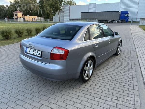 Zils Audi A4 2003 Rīga, ar dzinēja tilpumu 1.90 L un nobraukumu 285 tūkst. km par 2950 €, foto 7 vietnē AUTOMOTO.COM.LV