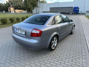 Blue Audi A4 2003 in Riga, with an engine capacity of 1.90 L and mileage of 285 thousand km for 2950 €, photo 7 on AUTOMOTO.COM.LV