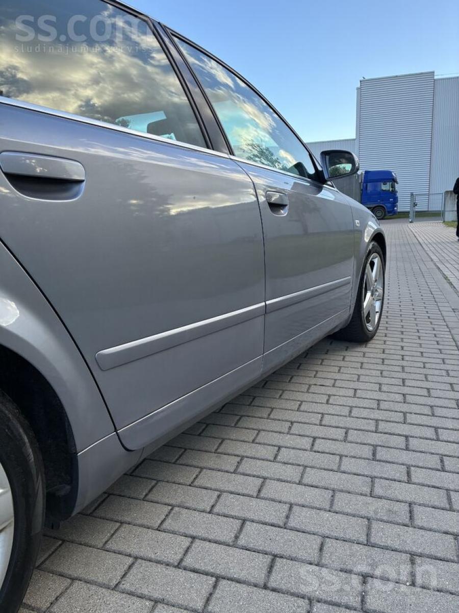 Blue Audi A4 2003 in Riga, with an engine capacity of 1.90 L and mileage of 285 thousand km for 2950 €, photo 12 on AUTOMOTO.COM.LV