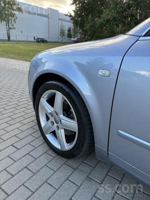 Blue Audi A4 2003 in Riga, with an engine capacity of 1.90 L and mileage of 285 thousand km for 2950 €, photo 13 on AUTOMOTO.COM.LV