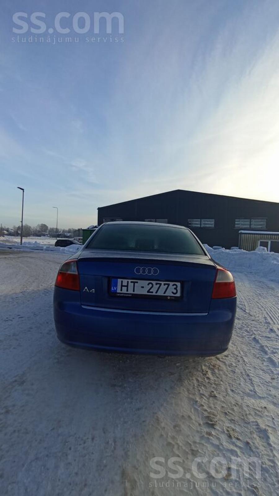 Blue Audi A4 2004 in Saldus, with an engine capacity of 1.90 L and mileage of 391 thousand km for 2000 €, photo 2 on AUTOMOTO.COM.LV