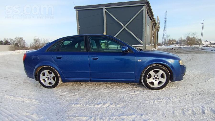 Blue Audi A4 2004 in Saldus, with an engine capacity of 1.90 L and mileage of 391 thousand km for 2000 €, photo 4 on AUTOMOTO.COM.LV
