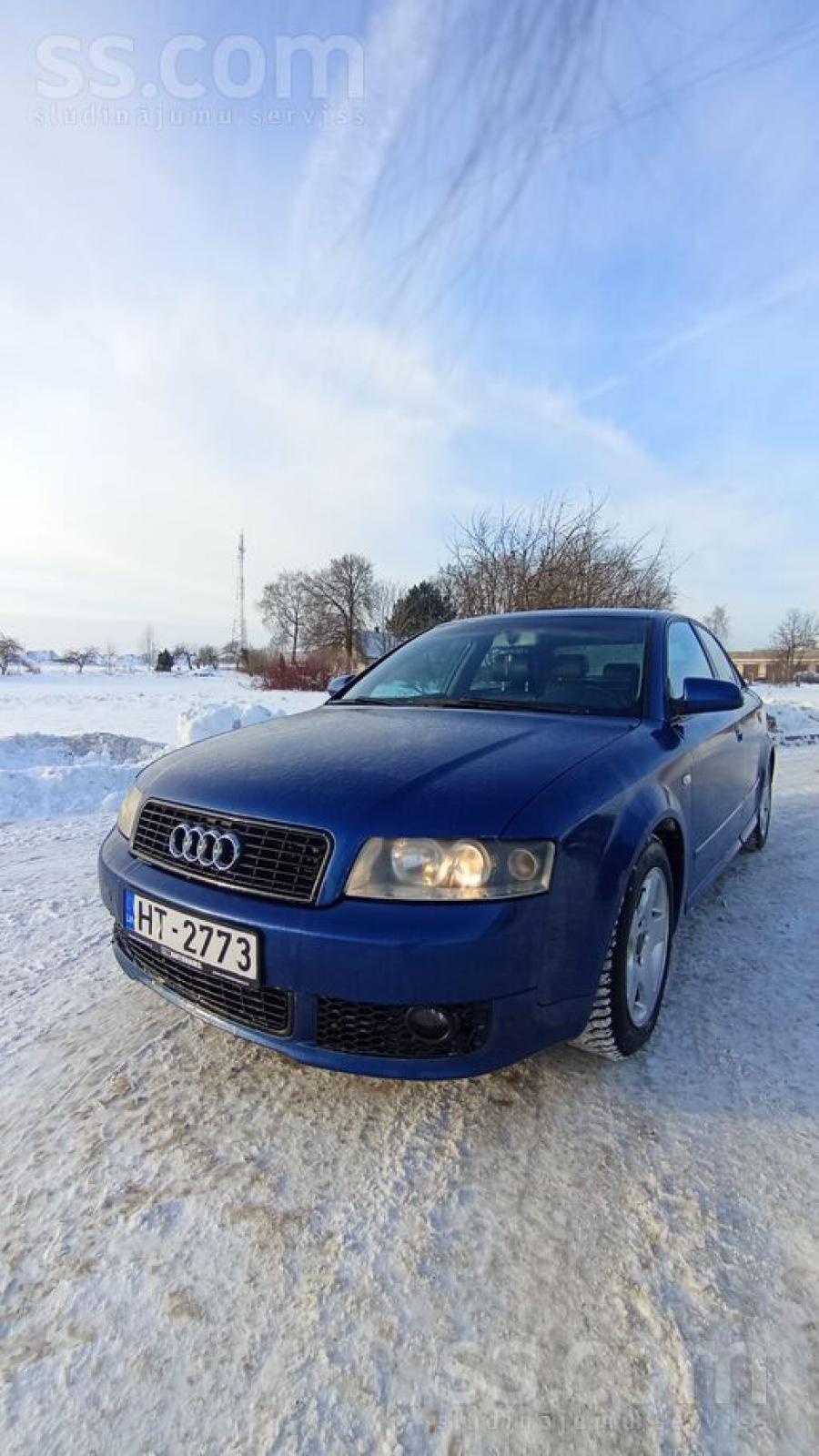 Blue Audi A4 2004 in Saldus, with an engine capacity of 1.90 L and mileage of 391 thousand km for 2000 €, photo 17 on AUTOMOTO.COM.LV