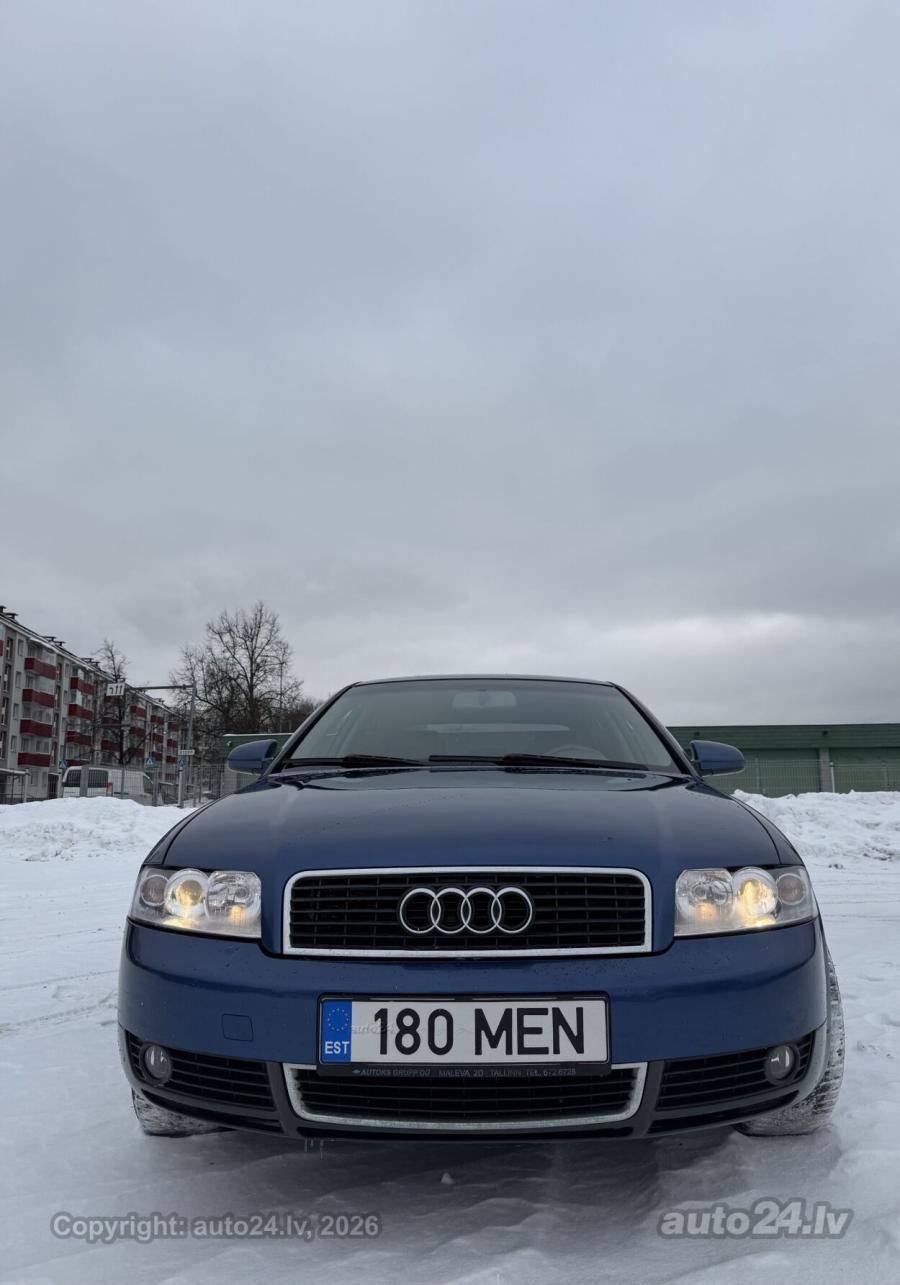 Blue Audi A4 2004 in Tallinn, with an engine capacity of 2.00 L and mileage of 178 thousand km for 2500 €, photo 2 on AUTOMOTO.COM.LV