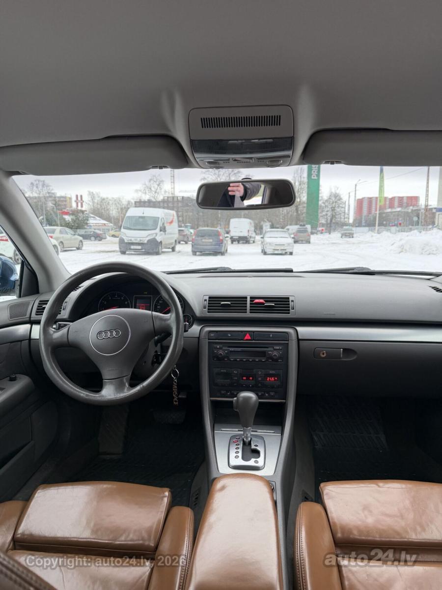 Blue Audi A4 2004 in Tallinn, with an engine capacity of 2.00 L and mileage of 178 thousand km for 2500 €, photo 6 on AUTOMOTO.COM.LV