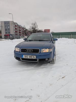 Blue Audi A4 2004 in Tallinn, with an engine capacity of 2.00 L and mileage of 178 thousand km for 2500 €, photo 13 on AUTOMOTO.COM.LV