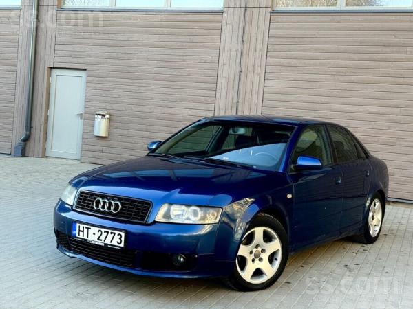 Синий Ауди А4 2004 в Елгава, объемом двигателя 1.90 л и пробегом 395 тыс. км за 1800 €, фото 3 на AUTOMOTO.COM.LV