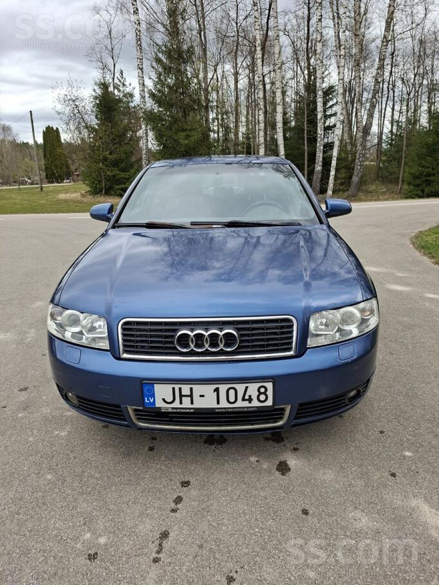 Blue Audi A4 2004 in Riga, with an engine capacity of 3.00 L and mileage of 178 thousand km for 3200 €, photo 1 on AUTOMOTO.COM.LV