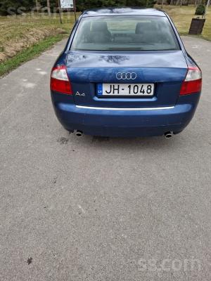 Blue Audi A4 2004 in Riga, with an engine capacity of 3.00 L and mileage of 178 thousand km for 3200 €, photo 4 on AUTOMOTO.COM.LV