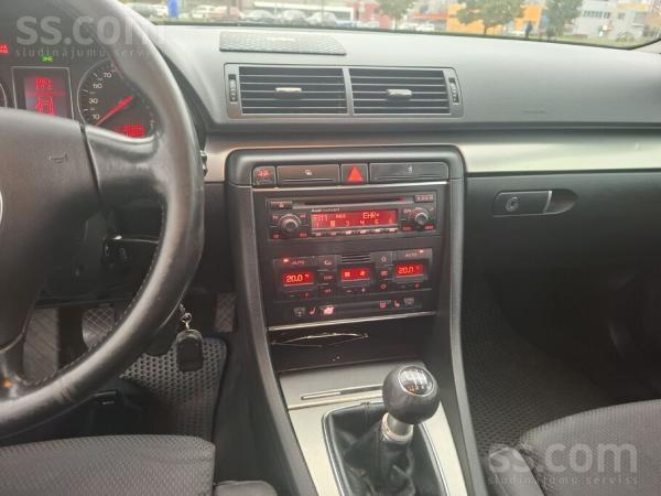 Blue Audi A4 2004 in Riga, with an engine capacity of 1.90 L and mileage of 320 thousand km for 2000 €, photo 4 on AUTOMOTO.COM.LV