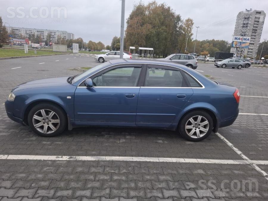 Blue Audi A4 2004 in Riga, with an engine capacity of 1.90 L and mileage of 320 thousand km for 2000 €, photo 9 on AUTOMOTO.COM.LV