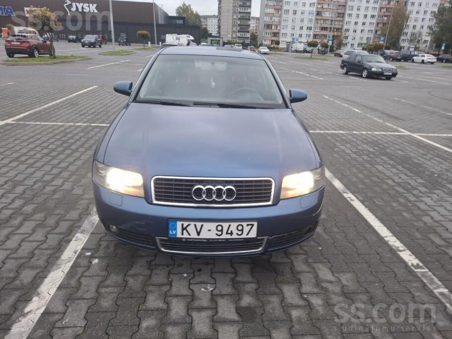 Blue Audi A4 2004 in Riga, with an engine capacity of 1.90 L and mileage of 320 thousand km for 2000 €, photo 11 on AUTOMOTO.COM.LV