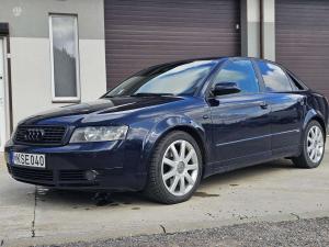 Blue Audi A4 2004 in Vilnius, with an engine capacity of 2.50 L and mileage of 350 thousand km for 3200 €, photo  on AUTOMOTO.COM.LV