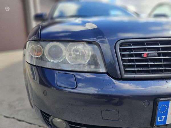 Blue Audi A4 2004 in Vilnius, with an engine capacity of 2.50 L and mileage of 350 thousand km for 3200 €, photo 6 on AUTOMOTO.COM.LV
