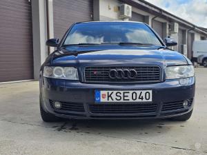 Blue Audi A4 2004 in Vilnius, with an engine capacity of 2.50 L and mileage of 350 thousand km for 3200 €, photo 16 on AUTOMOTO.COM.LV