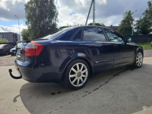 Blue Audi A4 2004 in Vilnius, with an engine capacity of 2.50 L and mileage of 350 thousand km for 3200 €, photo 17 on AUTOMOTO.COM.LV
