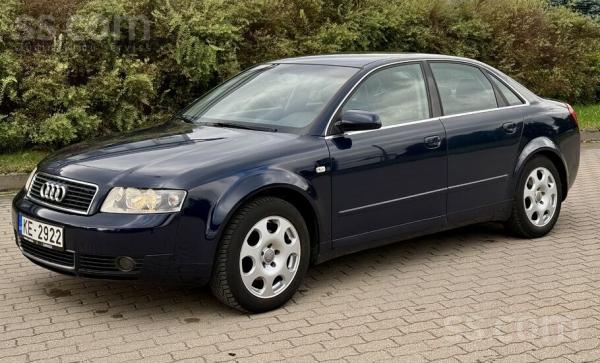 Ауди А4 2004 в Рига на AUTOMOTO.COM.LV Синий Ауди А4 2004 в Рига, объемом двигателя 2.00 л и пробегом 274 тыс. км за 1850 €, фото 4 на AUTOMOTO.COM.LV