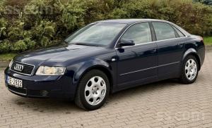 Синий Ауди А4 2004 в Рига, объемом двигателя 2.00 л и пробегом 274 тыс. км за 1850 €, фото 4 на AUTOMOTO.COM.LV