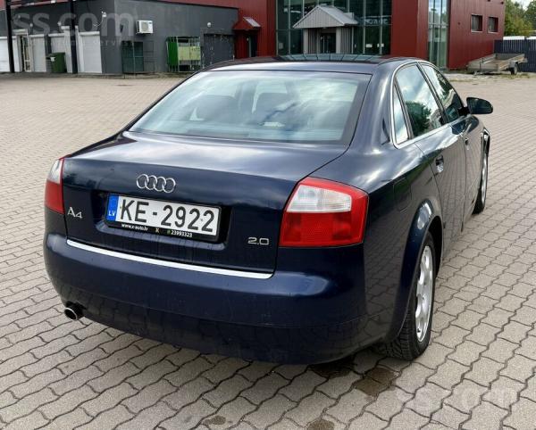 Ауди А4 2004 в Рига на AUTOMOTO.COM.LV Синий Ауди А4 2004 в Рига, объемом двигателя 2.00 л и пробегом 274 тыс. км за 1850 €, фото 5 на AUTOMOTO.COM.LV