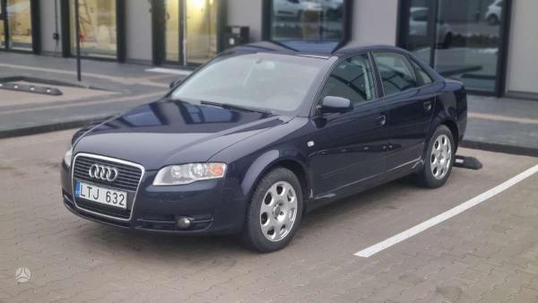 Zils Audi A4 2005 Viļņa, ar dzinēja tilpumu 2.97 L un nobraukumu 297 tūkst. km par 3300 €, foto 1 vietnē AUTOMOTO.COM.LV