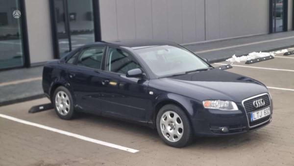 Zils Audi A4 2005 Viļņa, ar dzinēja tilpumu 2.97 L un nobraukumu 297 tūkst. km par 3300 €, foto 6 vietnē AUTOMOTO.COM.LV
