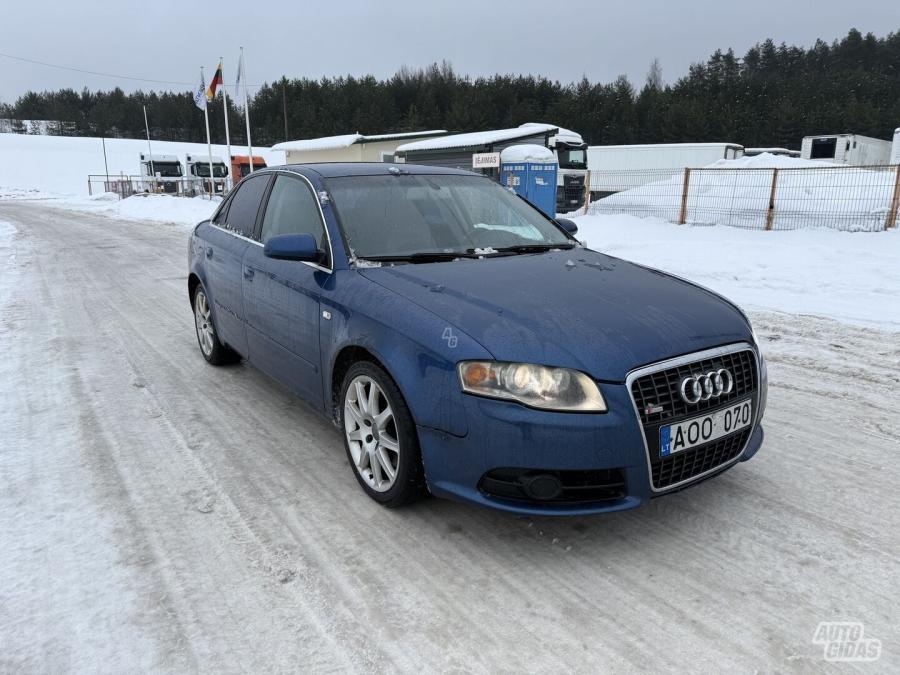 Blue Audi A4 2005 in Vilnius, with an engine capacity of 3.00 L and mileage of 416 thousand km for 1950 €, photo 1 on AUTOMOTO.COM.LV