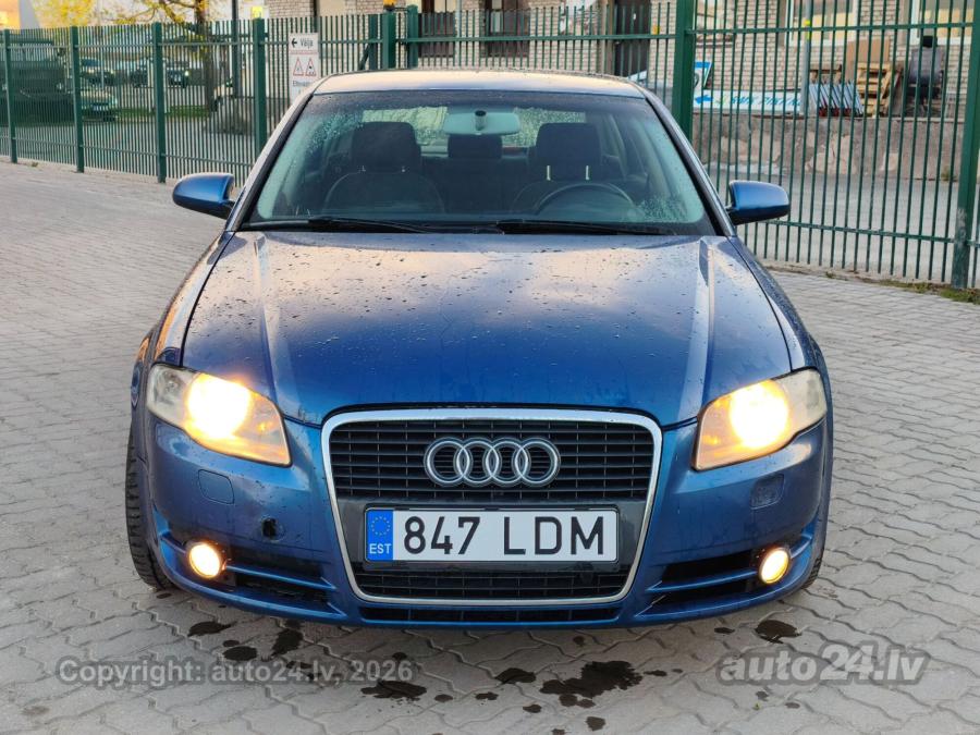 Zils Audi A4 2005 Tartu, ar dzinēja tilpumu 1.90 L un nobraukumu 0 tūkst. km par 1499 €, foto 3 vietnē AUTOMOTO.COM.LV