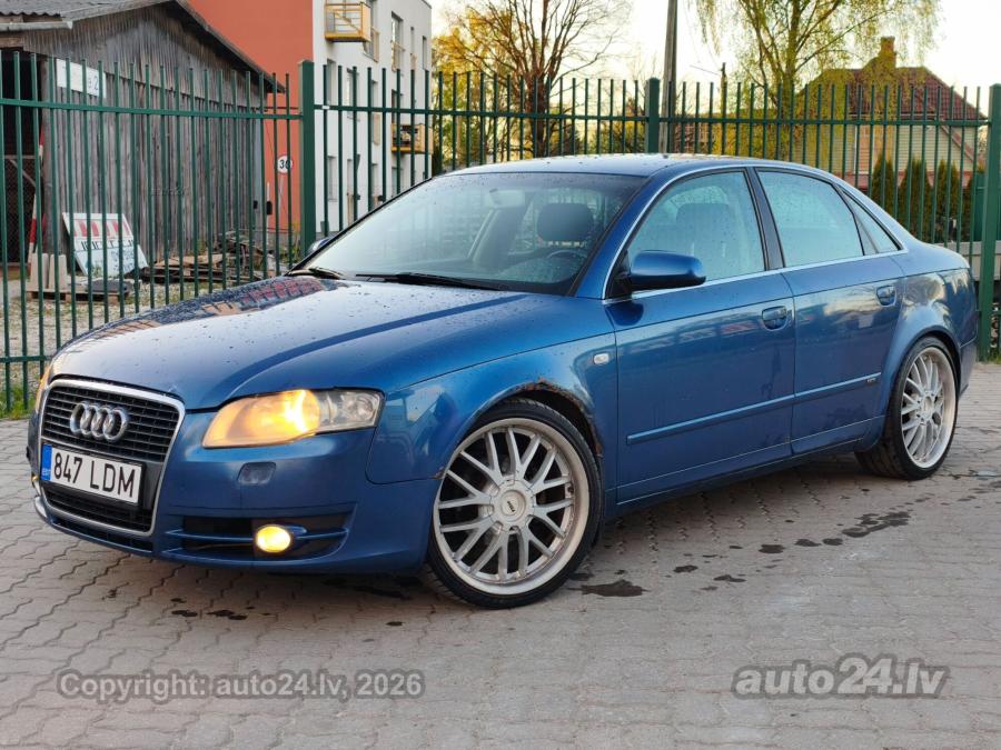 Zils Audi A4 2005 Tartu, ar dzinēja tilpumu 1.90 L un nobraukumu 0 tūkst. km par 1499 €, foto 4 vietnē AUTOMOTO.COM.LV