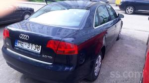 Blue Audi A4 2005 in Riga, with an engine capacity of 2.00 L and mileage of 253 thousand km for 2500 €, photo 4 on AUTOMOTO.COM.LV