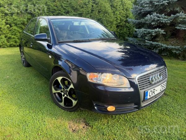 Zils Audi A4 2005 Rīga, ar dzinēja tilpumu 2.00 L un nobraukumu 253 tūkst. km par 3250 €, foto 2 vietnē AUTOMOTO.COM.LV