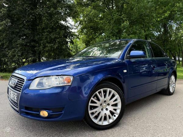 Blue Audi A4 2005 in Kaunas, with an engine capacity of 2.50 L and mileage of 324 thousand km for 2800 €, photo 1 on AUTOMOTO.COM.LV