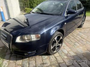 Zils Audi A4 2005 Rīga, ar dzinēja tilpumu 2.00 L un nobraukumu 254 tūkst. km par 3280 €, foto  vietnē AUTOMOTO.COM.LV
