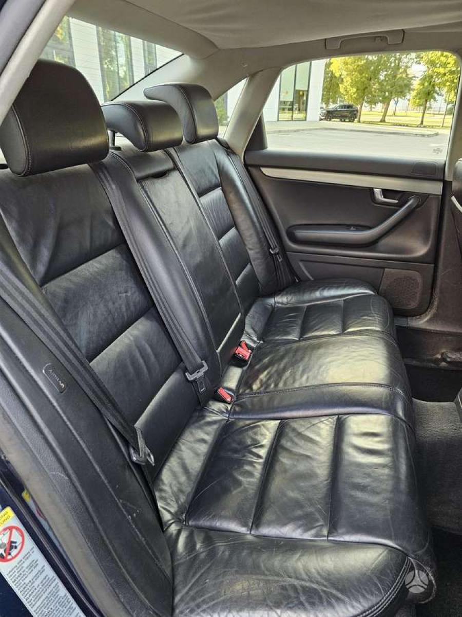 Zils Audi A4 2005 Kauņa, ar dzinēja tilpumu 2.50 L un nobraukumu 365 tūkst. km par 2400 €, foto 11 vietnē AUTOMOTO.COM.LV