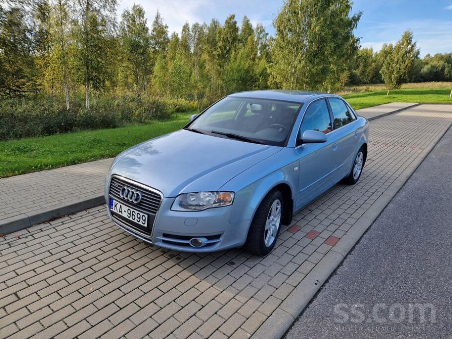 Blue Audi A4 2005 in Limbazi, with an engine capacity of 1.80 L and mileage of 293 thousand km for 3180 €, photo 1 on AUTOMOTO.COM.LV
