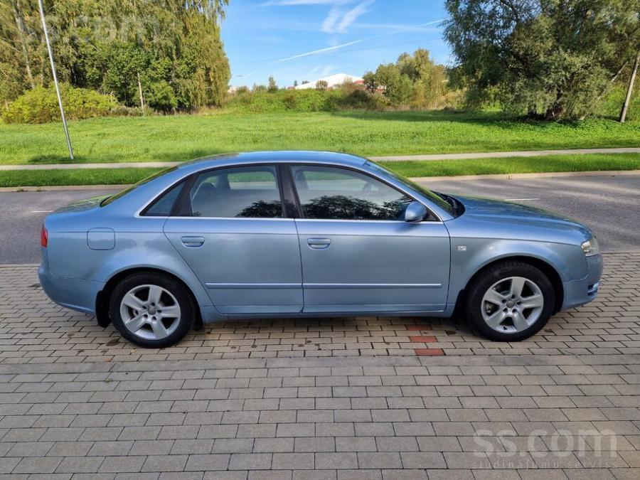 Blue Audi A4 2005 in Limbazi, with an engine capacity of 1.80 L and mileage of 293 thousand km for 3180 €, photo 5 on AUTOMOTO.COM.LV