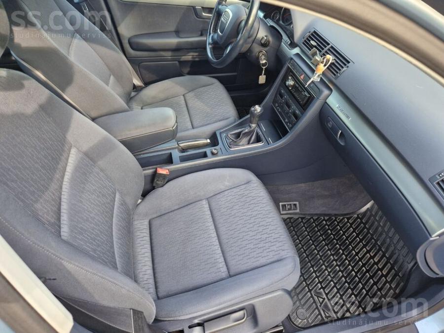 Blue Audi A4 2005 in Limbazi, with an engine capacity of 1.80 L and mileage of 293 thousand km for 3180 €, photo 11 on AUTOMOTO.COM.LV