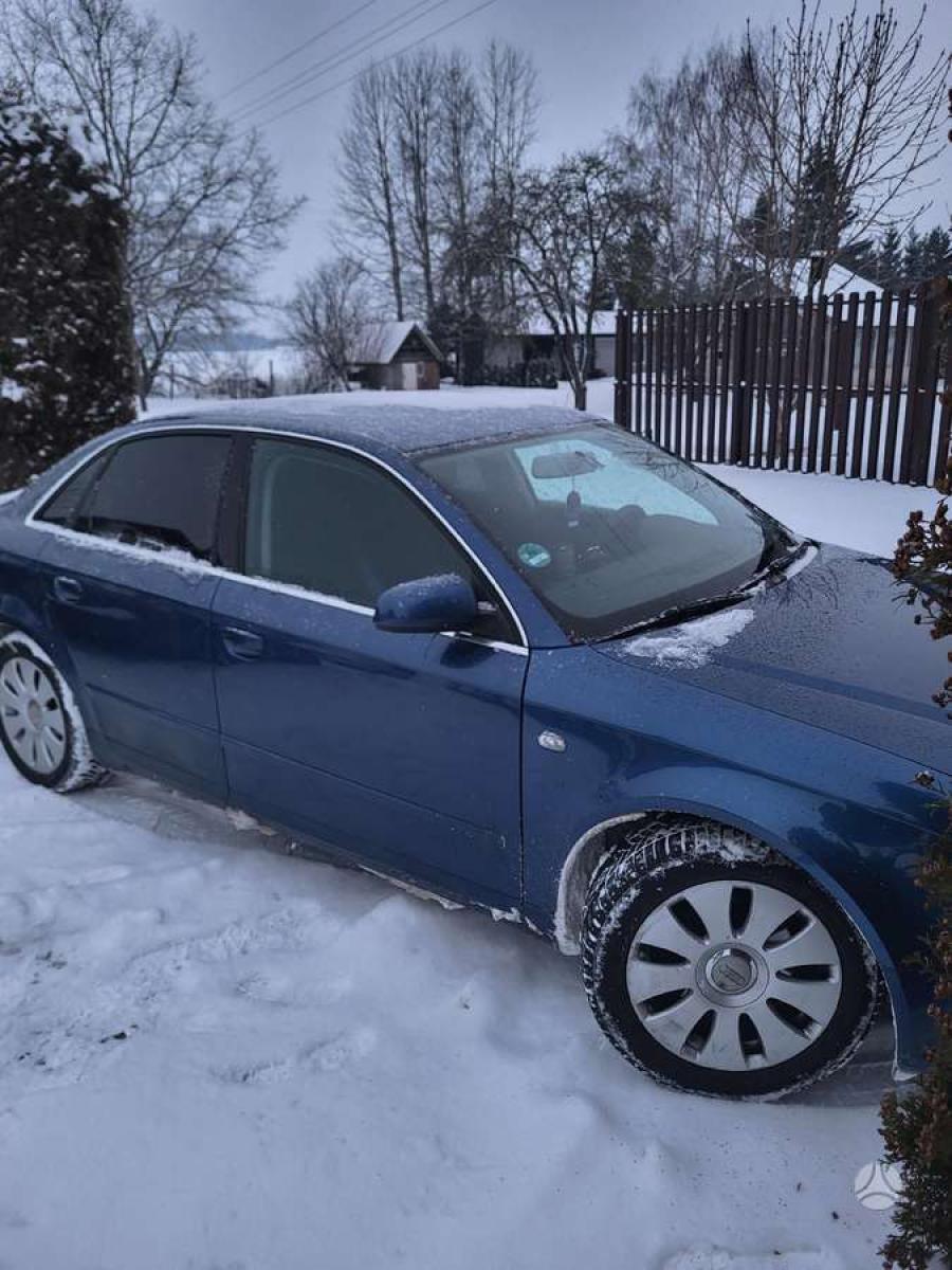 Zils Audi A4 2006 Raseiniai, ar dzinēja tilpumu 2.00 L un nobraukumu 231 tūkst. km par 2200 €, foto 1 vietnē AUTOMOTO.COM.LV