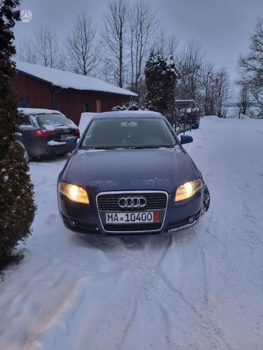 Zils Audi A4 2006 Raseiniai, ar dzinēja tilpumu 2.00 L un nobraukumu 231 tūkst. km par 2200 €, foto 2 vietnē AUTOMOTO.COM.LV