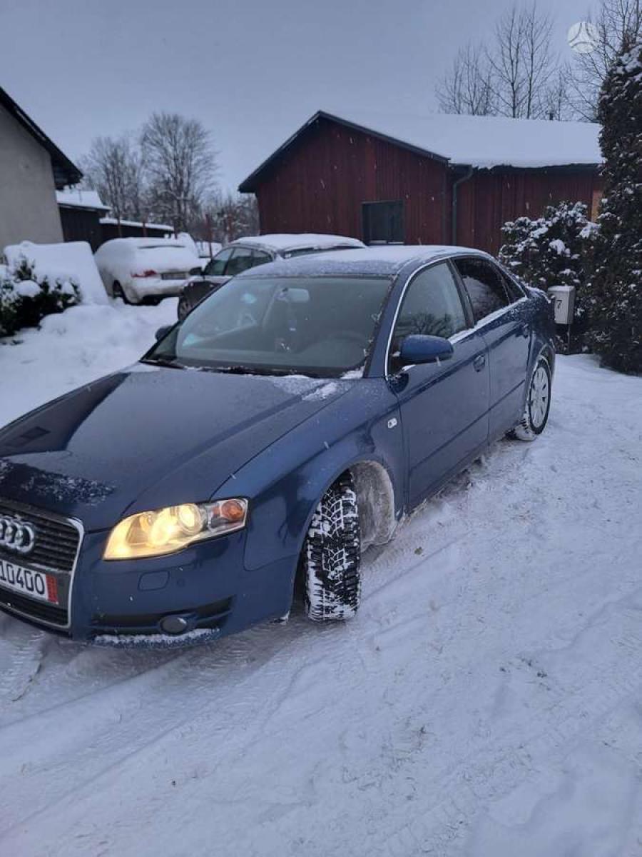 Zils Audi A4 2006 Raseiniai, ar dzinēja tilpumu 2.00 L un nobraukumu 231 tūkst. km par 2200 €, foto 3 vietnē AUTOMOTO.COM.LV