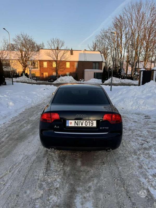 Zils Audi A4 2006 Klaipėda, ar dzinēja tilpumu 2.70 L un nobraukumu 297 tūkst. km par 2100 €, foto 6 vietnē AUTOMOTO.COM.LV