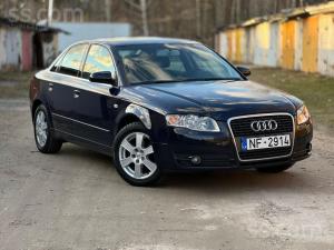 Zils Audi A4 2006 Rīga, ar dzinēja tilpumu 1.60 L un nobraukumu 290 tūkst. km par 2900 €, foto  vietnē AUTOMOTO.COM.LV