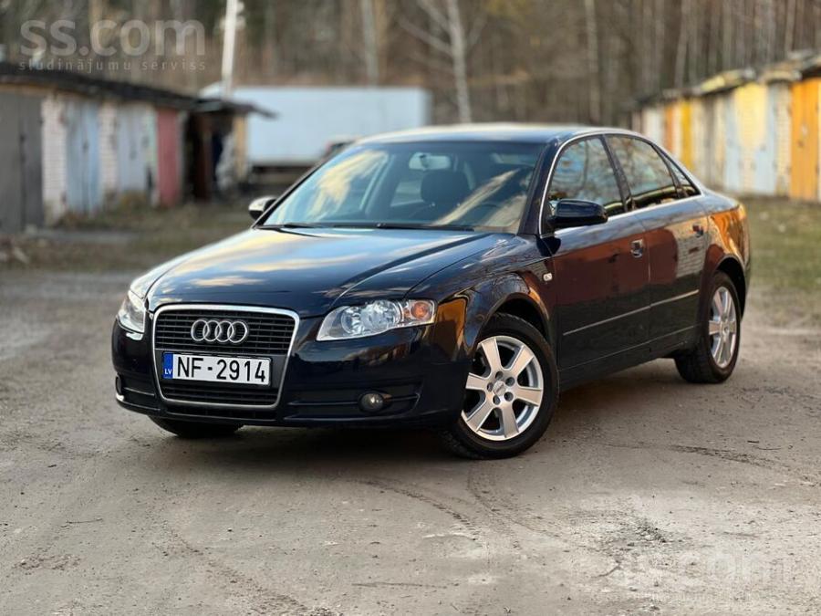 Blue Audi A4 2006 in Riga, with an engine capacity of 1.60 L and mileage of 290 thousand km for 2900 €, photo 3 on AUTOMOTO.COM.LV