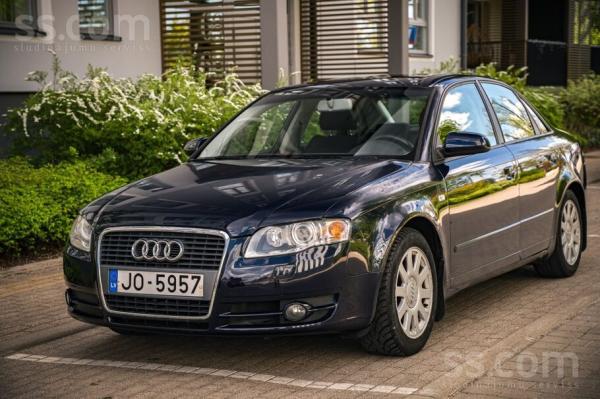 Zils Audi A4 2006 Rīga, ar dzinēja tilpumu 2.00 L un nobraukumu 189 tūkst. km par 2990 €, foto 1 vietnē AUTOMOTO.COM.LV